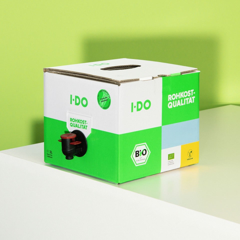 3L Bag-in-Box | Kaltgepresste Säfte | Ido Säfte | I·DO Bio